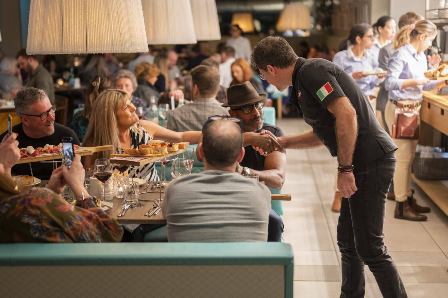 Luciano London App Menu - Gino D'Acampo