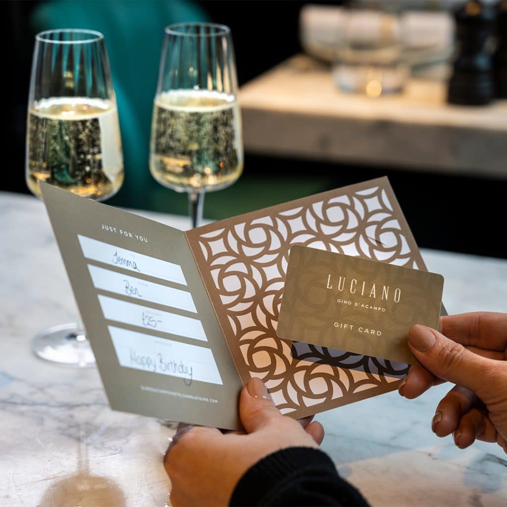 Luciano by Gino D'Acampo, Italian Restaurant London